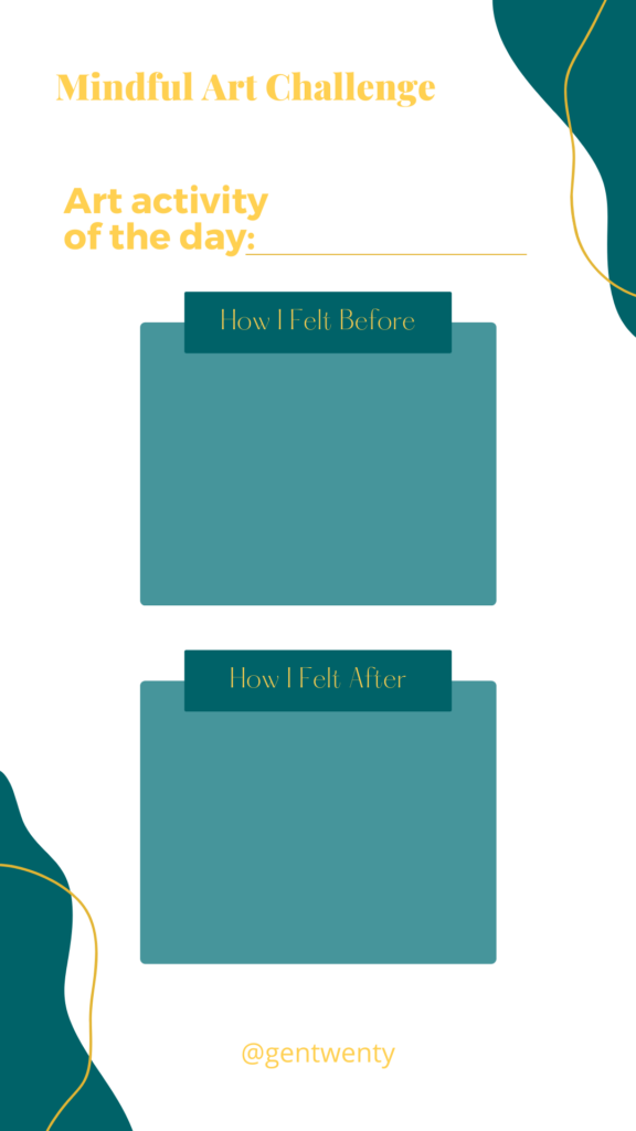 27 Mindfulness Art Activities - GenTwenty