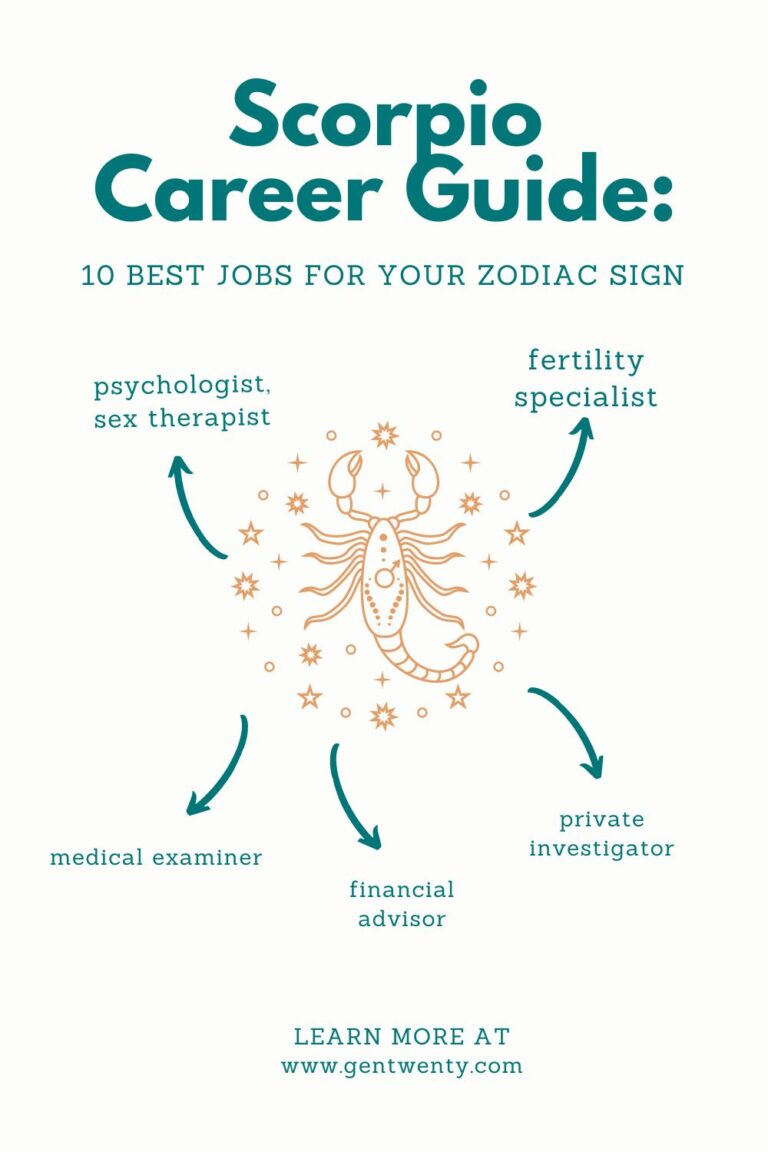 Scorpio Career Guide: 10 Best Jobs for Your Zodiac Sign - GenTwenty