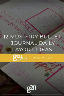 12 Must-Try Bullet Journal Daily Layout Ideas - GenTwenty