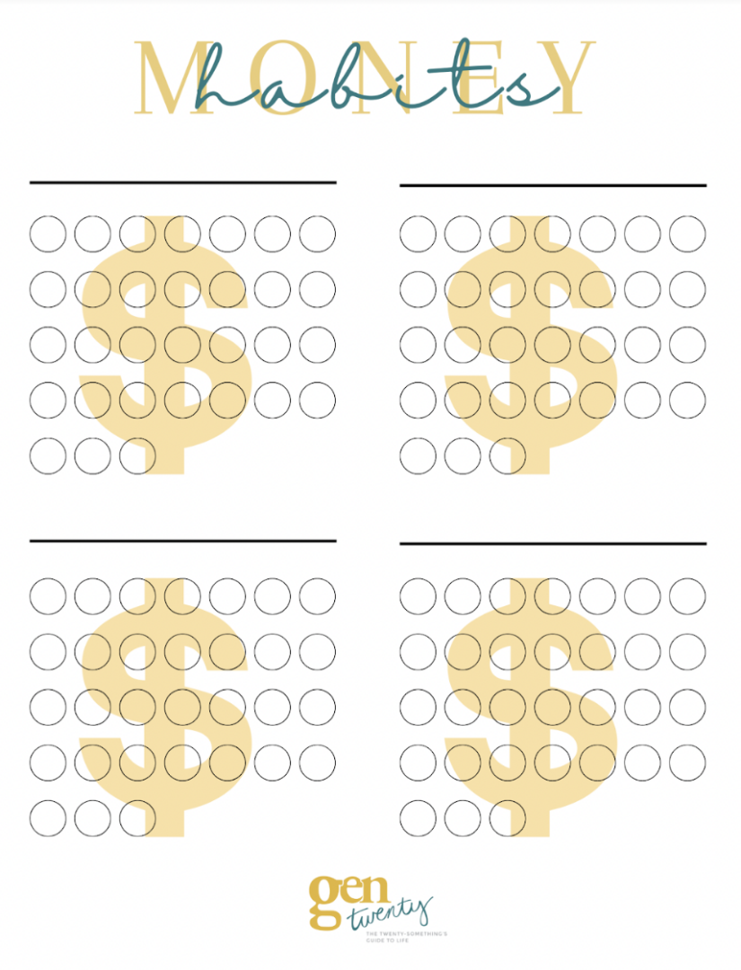 30+ Bullet Journal Budget Tracker Printable Options [2022]