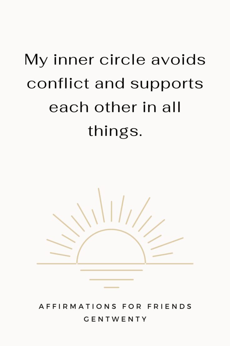 100 Unique Affirmations For Friends
