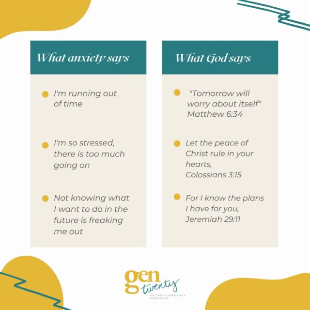 Calming Bible Verses for Anxiety - GenTwenty