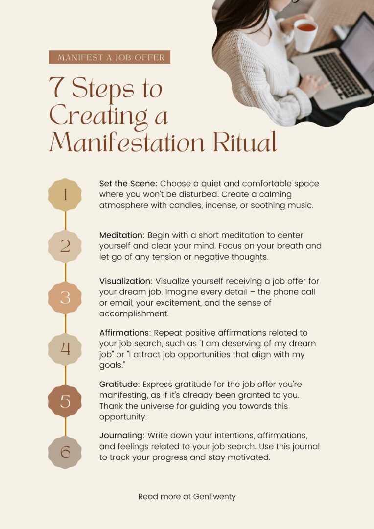 How To Manifest a Job Offer with the Law of Attraction - GenTwenty
