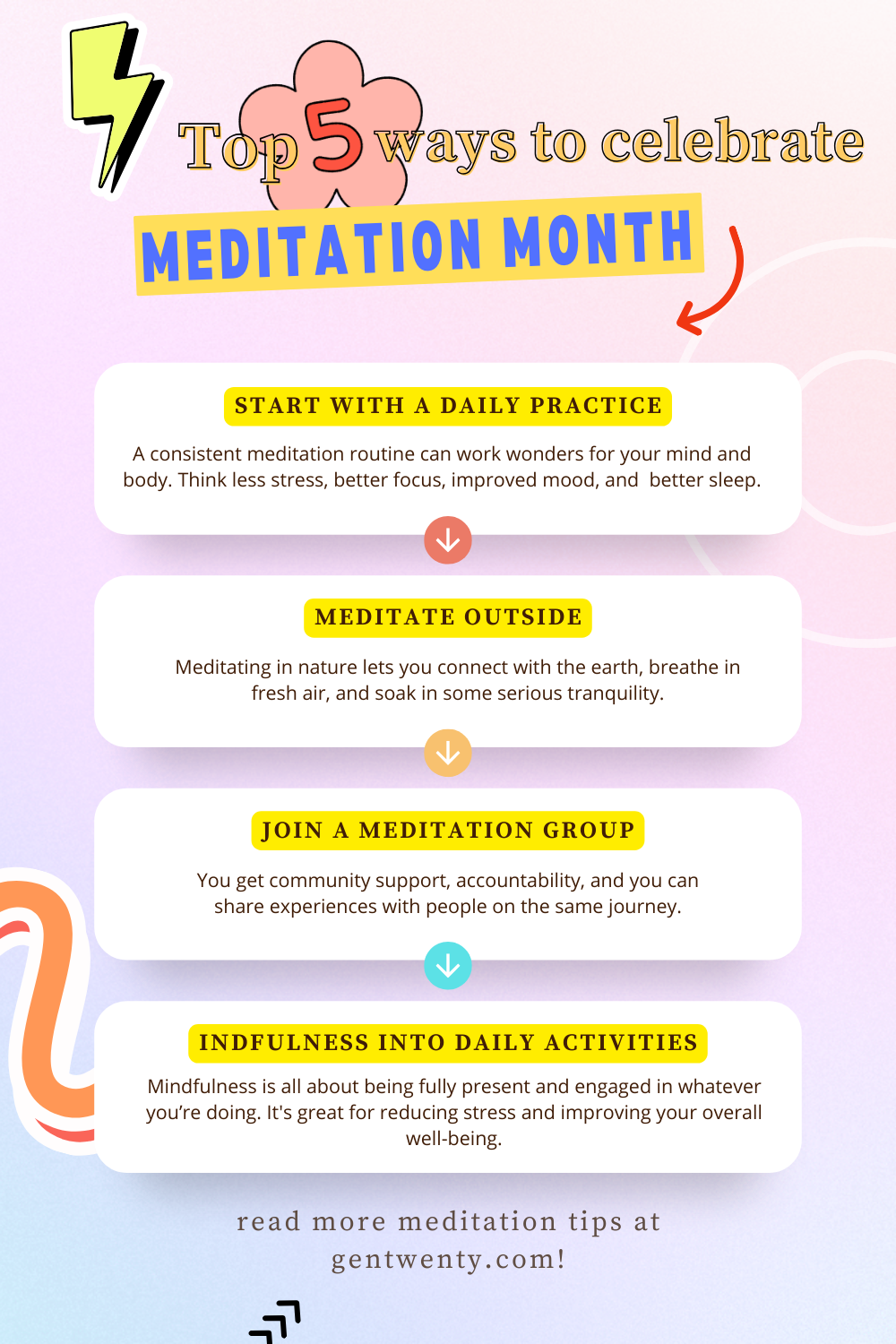 5 Calming Ways To Celebrate National Meditation Month - GenTwenty