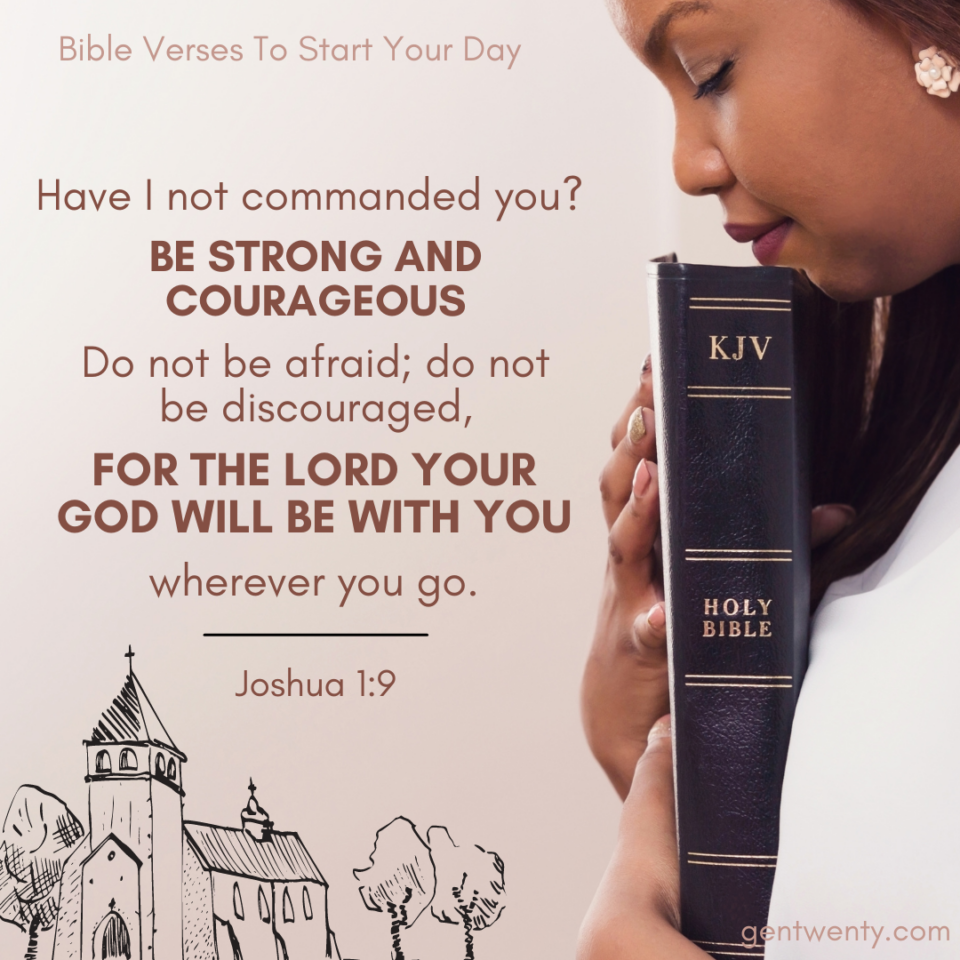 45+ Helpful Bible Verses To Start Your Day - GenTwenty
