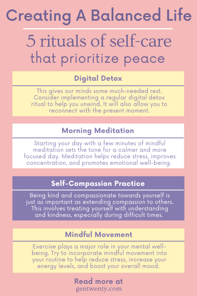 Unlocking Wellness: 5 Essential Self-Care Rituals for a Balanced Life ...