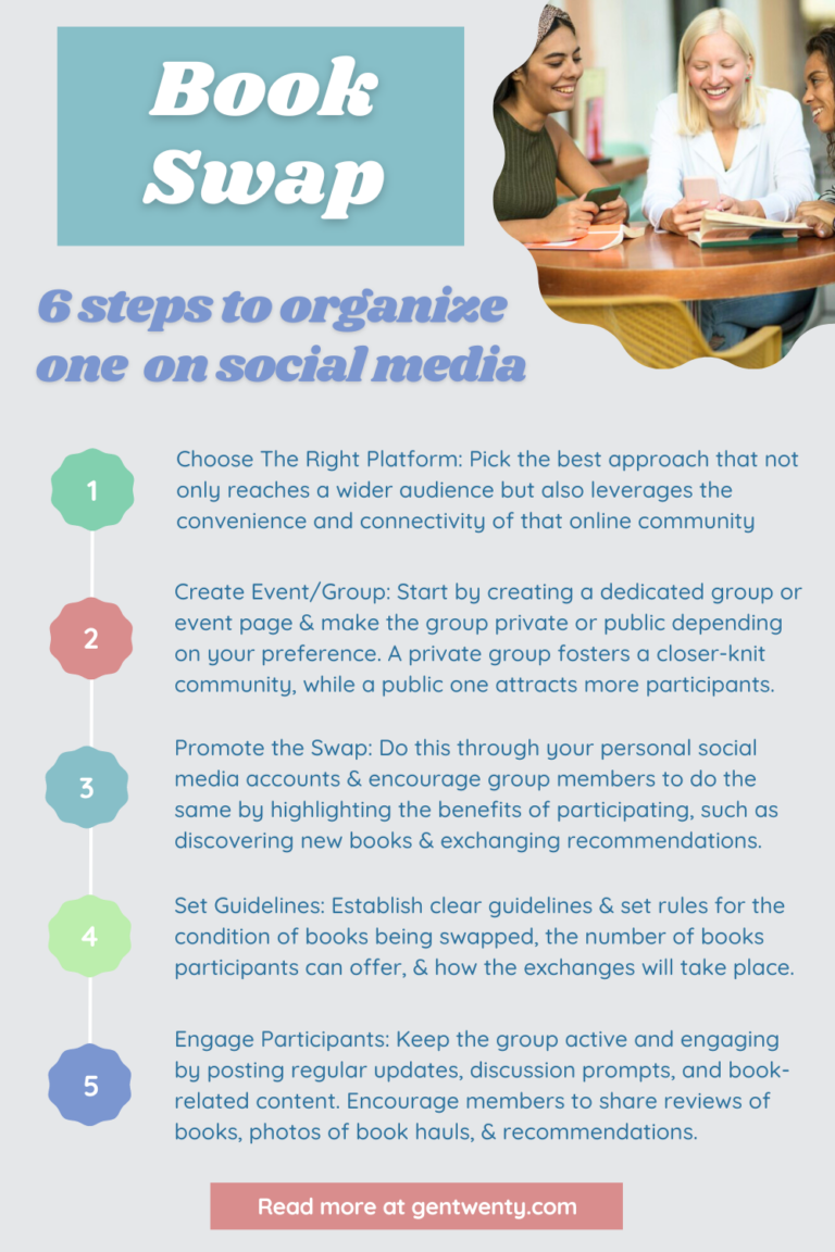 Organize a Book Swap: A Fun and Social Way to Reach Your Reading Goals ...