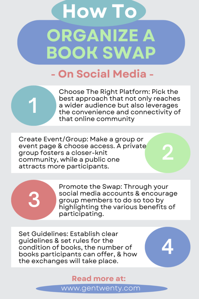 Organize a Book Swap: A Fun and Social Way to Reach Your Reading Goals - GenTwenty