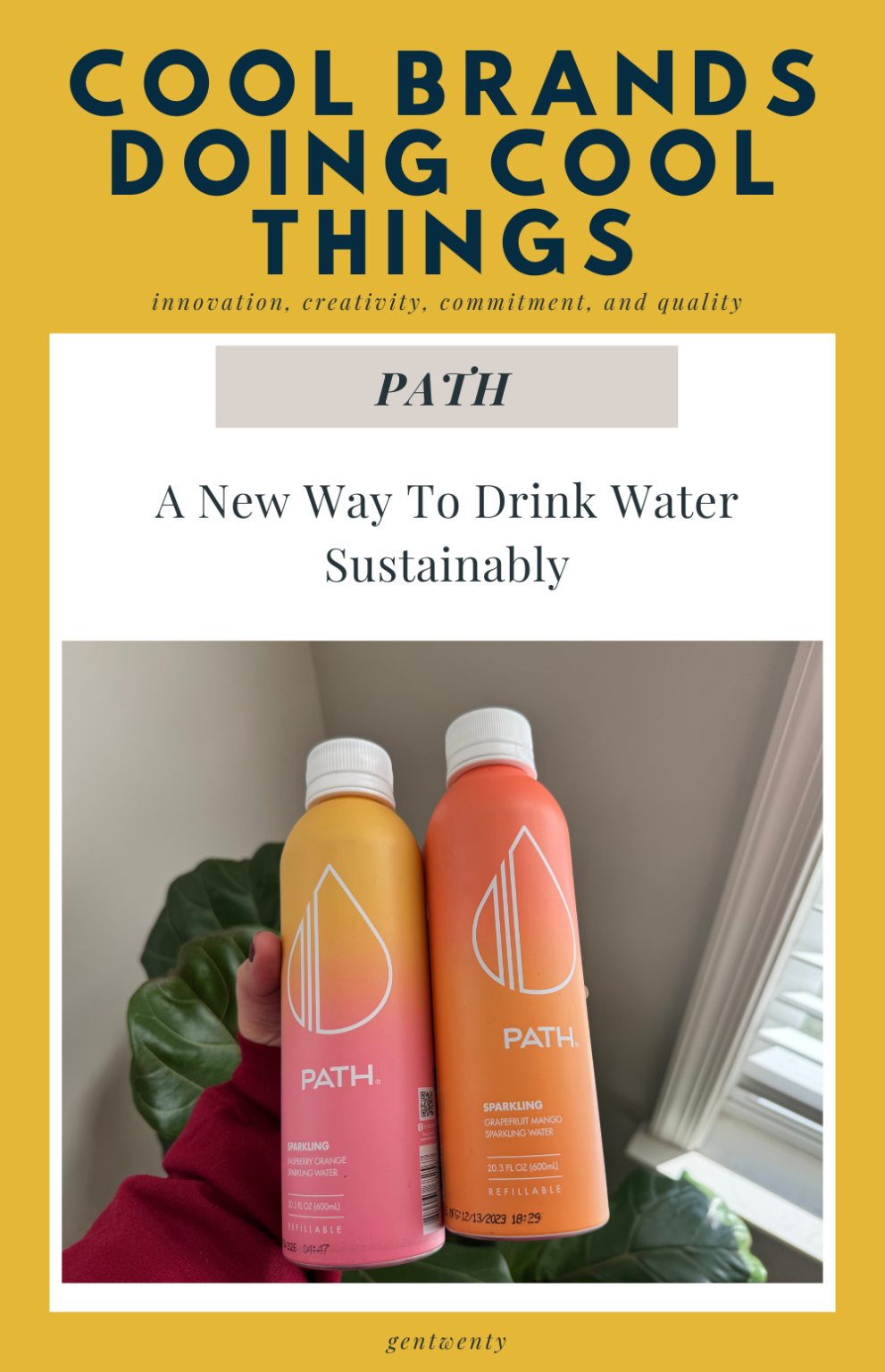 Meet PATH Water: A New Way To Drink Water Sustainably - GenTwenty