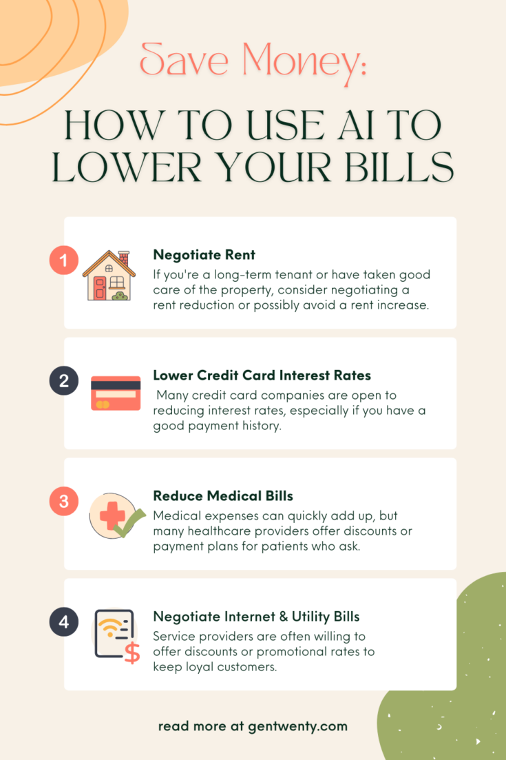 6 Ways To Use ChatGPT To Lower Your Bills - GenTwenty