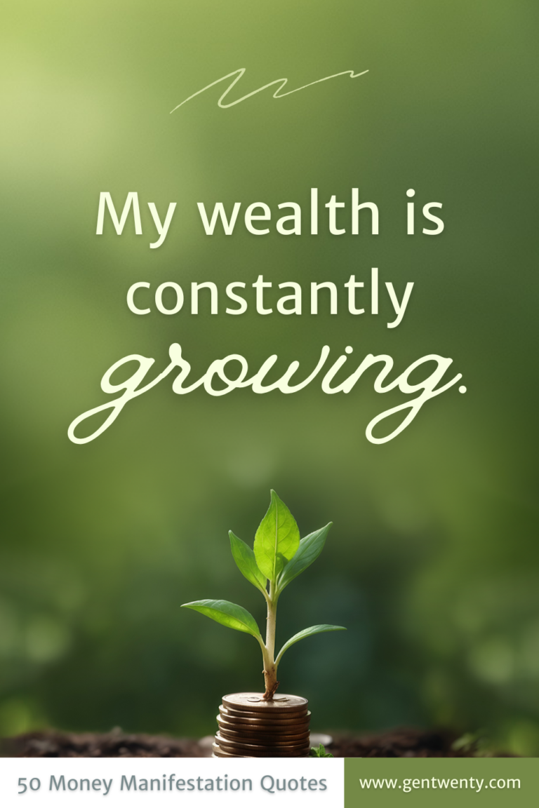 50 Manifestations to Attract More Money Into Your Life - GenTwenty