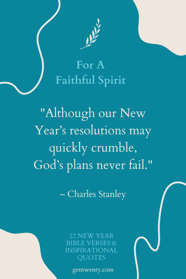 Motivational Christian New Year Quotes & Verses - GenTwenty