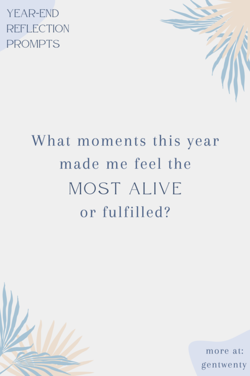 The Ultimate Year-End Reflection Journal Prompts - GenTwenty